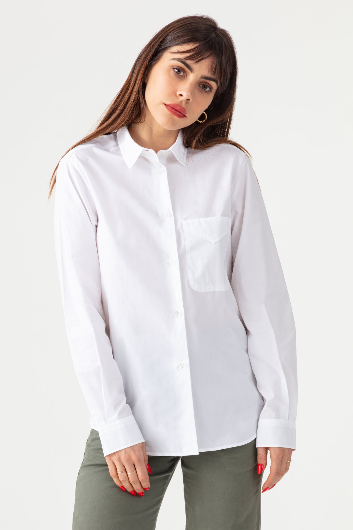Chemise Boy Shirt - White